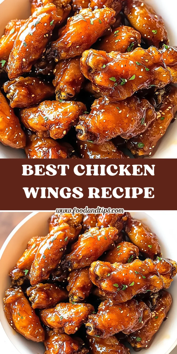 BEST Chicken Wings Recipe