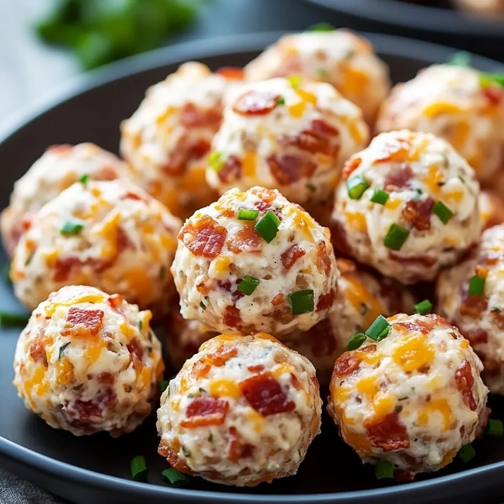 Mini Bacon Ranch Cheeseballs