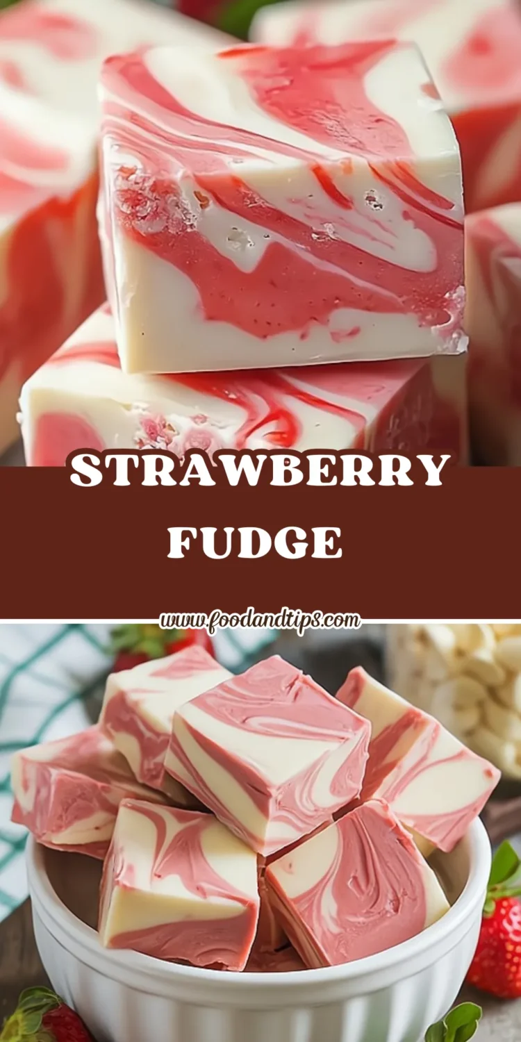 Strawberry Fudge Recipe