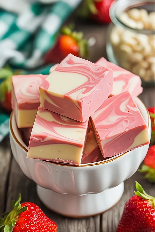 Strawberry Fudge Recipe