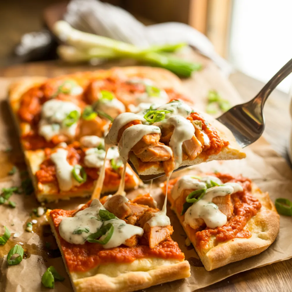 Buffalo Chicken Flatbread