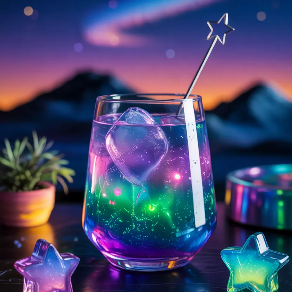 Northern Lights Glow Punch – A Magical Drink