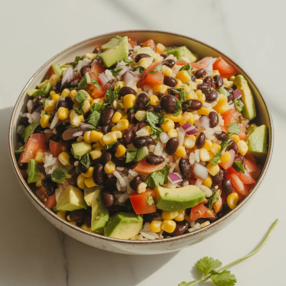 Black Bean Corn Avocado Salad