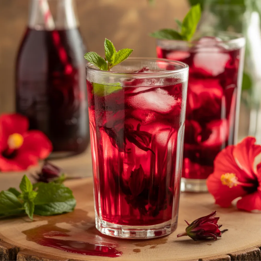 Hibiscus Iced Tea