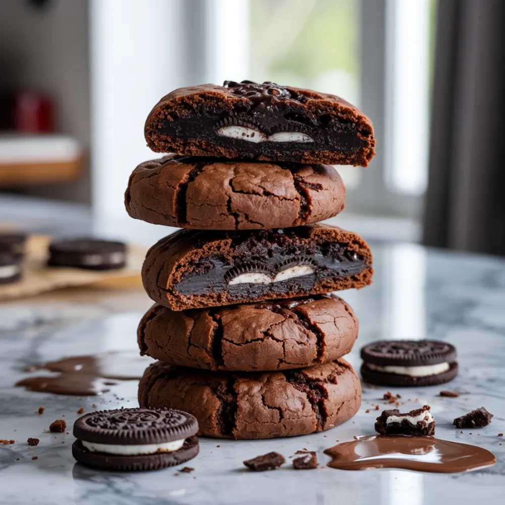 Oreo Brownie Cookies